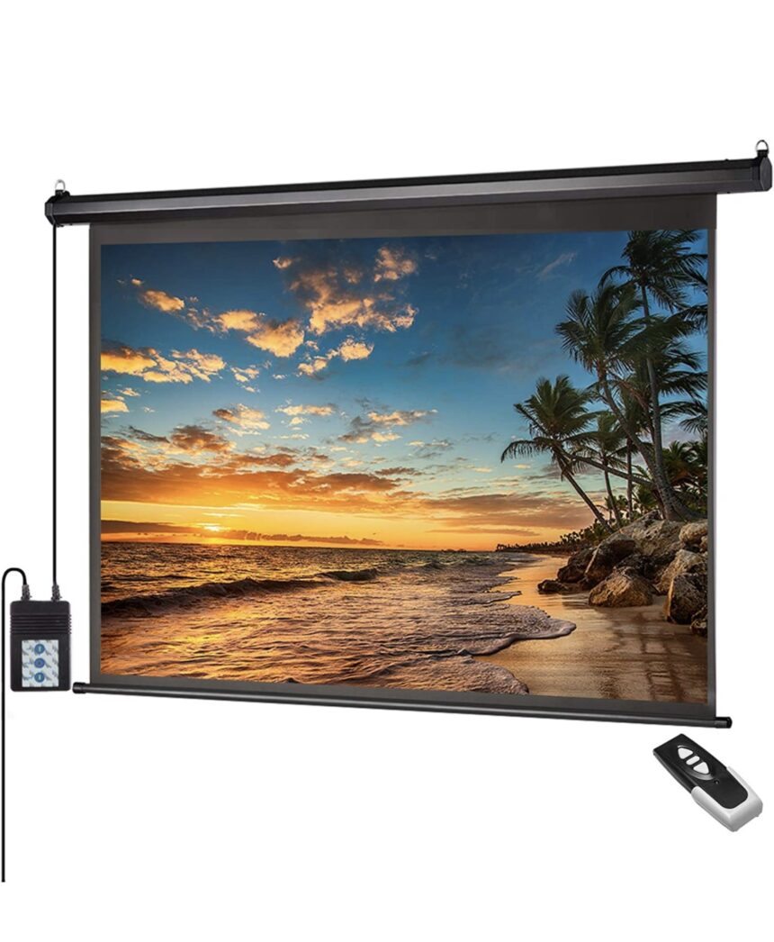 Pantalla Proyector Eléctrica 120 Pulgadas - Portátil Shop